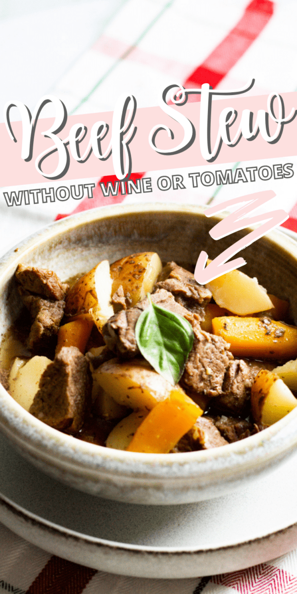 Kid-Friendly Beef Stew Recipe Without Wine or Tomatoes