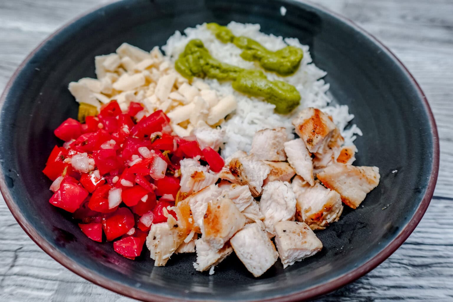Quick & Easy Fresh Salsa Chicken Bowls