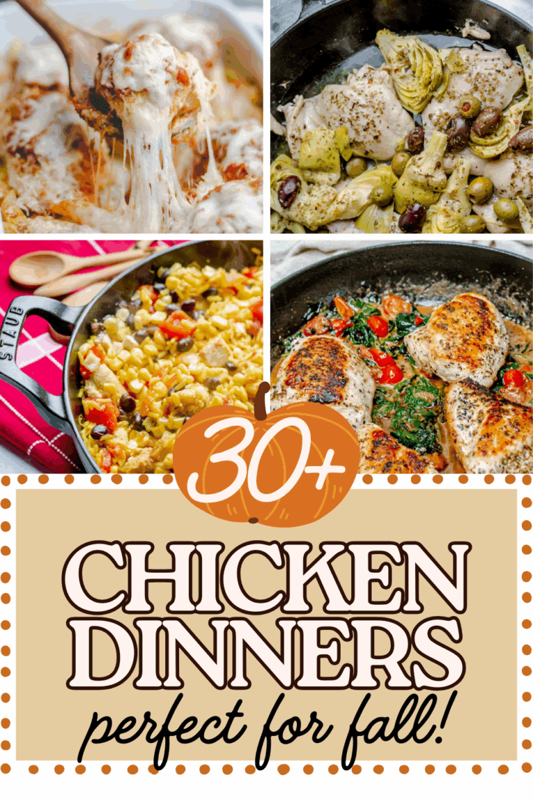 30+ Fall Chicken Recipes for Comforting Meals at Home