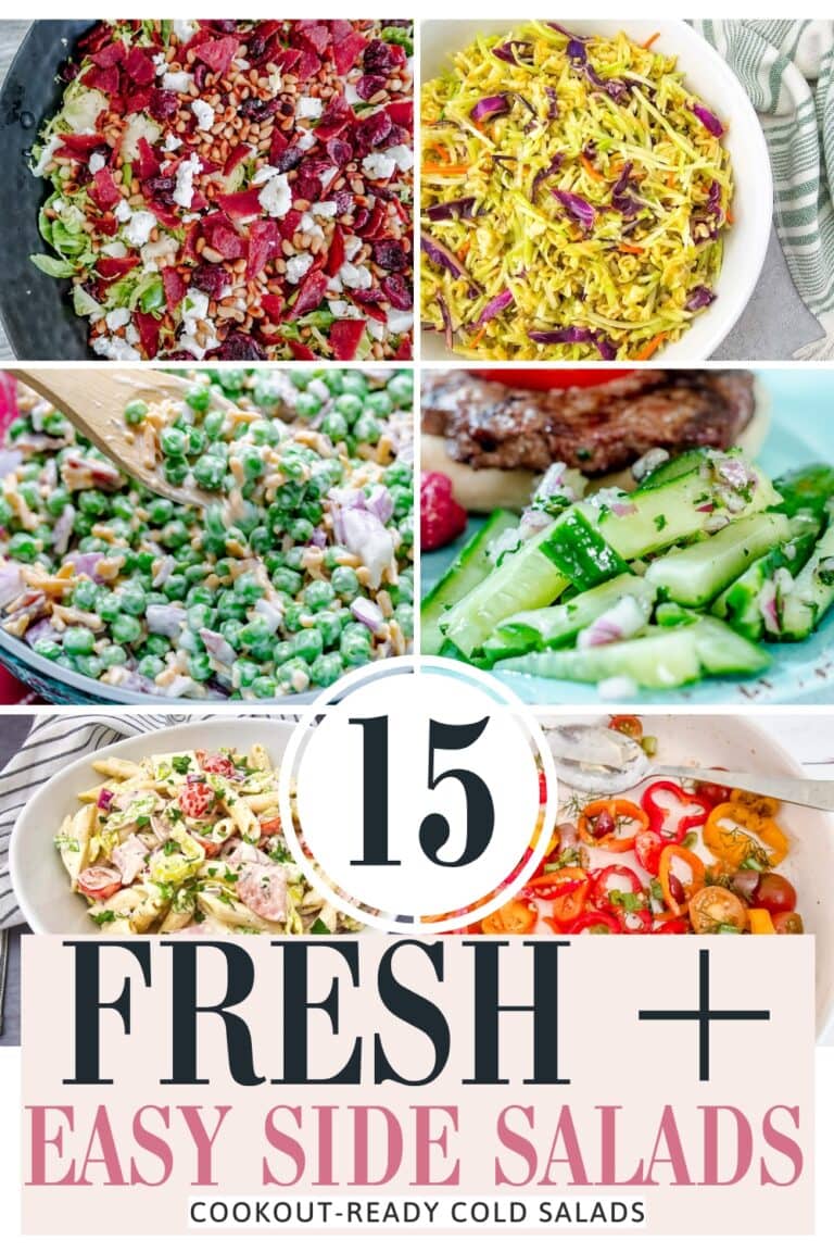 Fresh + Flavorful Side Salads for Any Occasion